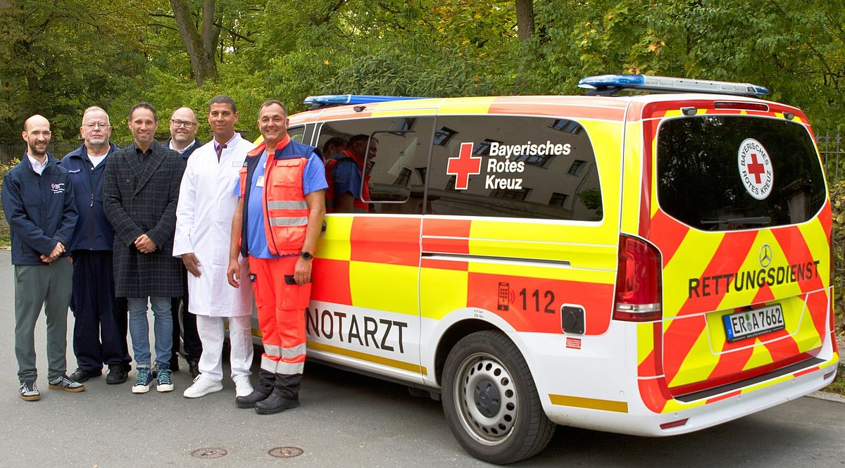 Zwanzig Jahre Notarzt-Einsatzfahrzeug in Erlangen - Anästhesiologie | Uniklinikum Erlangen